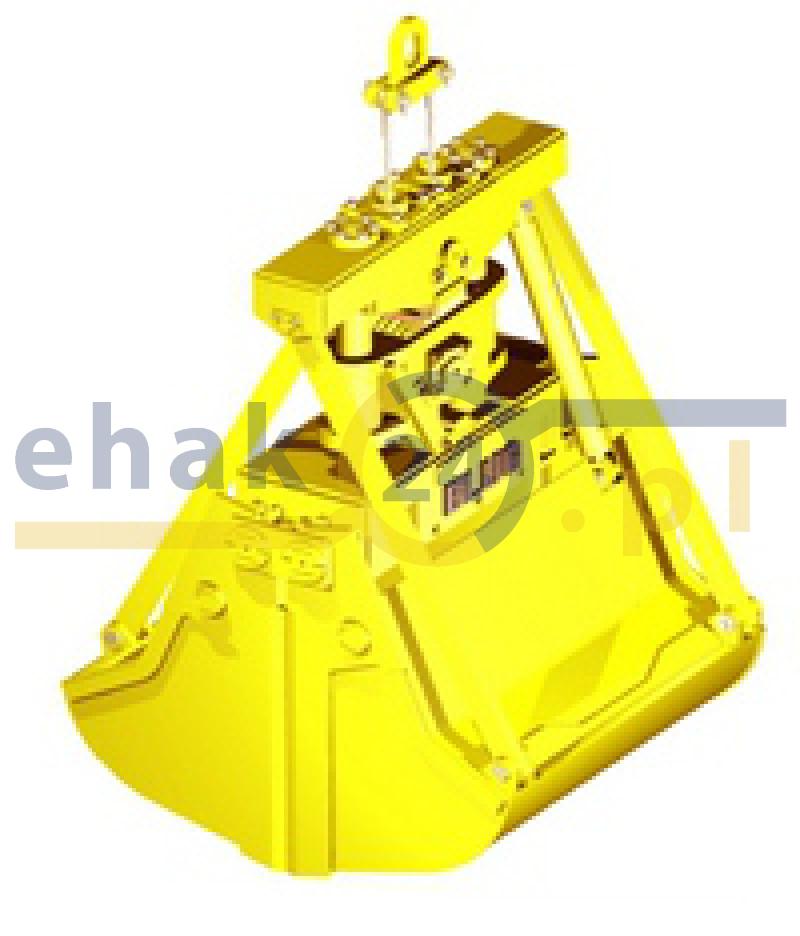 Czerpak mechaniczny dwułupinowy jednolinowy CM1-1,8