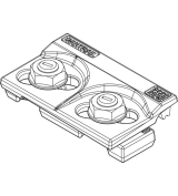 Elementy elastycznego systemu mocowania szyn